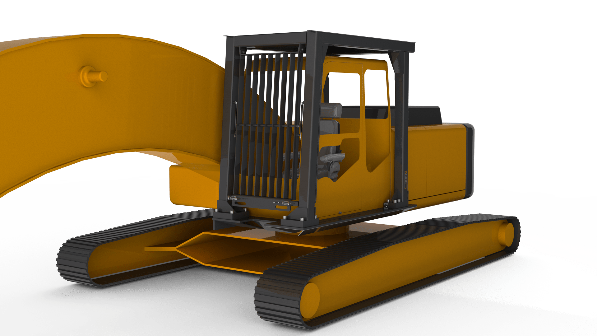 Excavator ROPS & OPG - QMW Industries